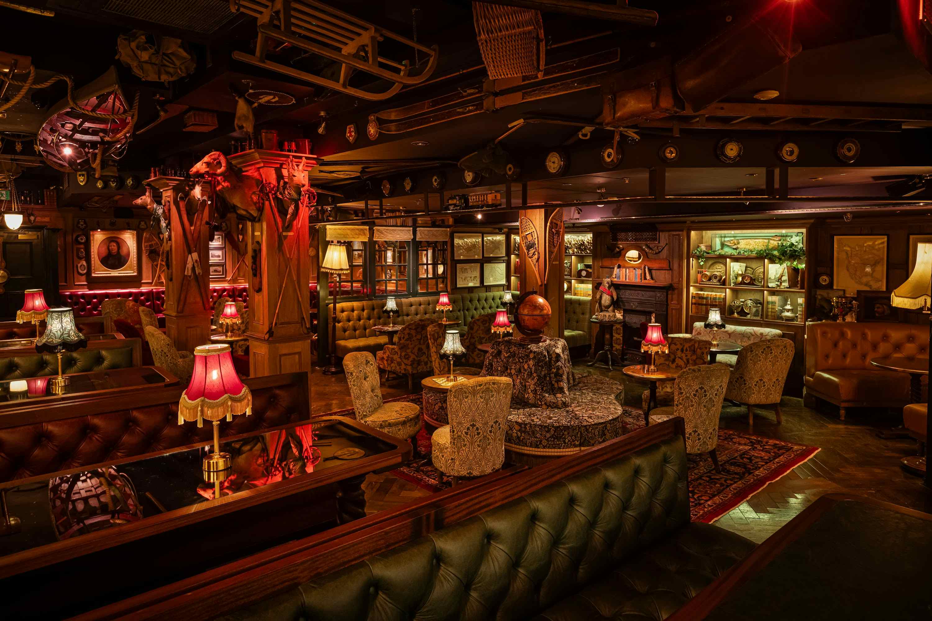 Hire Full Venue Hire, Mr Fogg's Society of Exploration, London • HeadBox