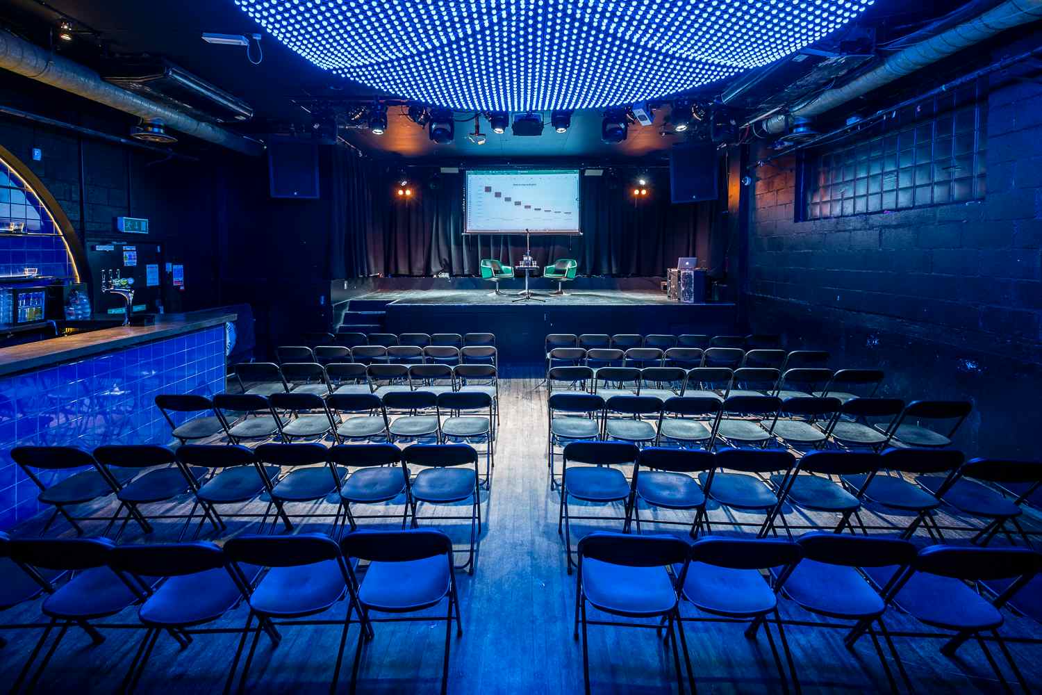 Book The Live Room at Colours Hoxton. A London Venue for Hire – HeadBox