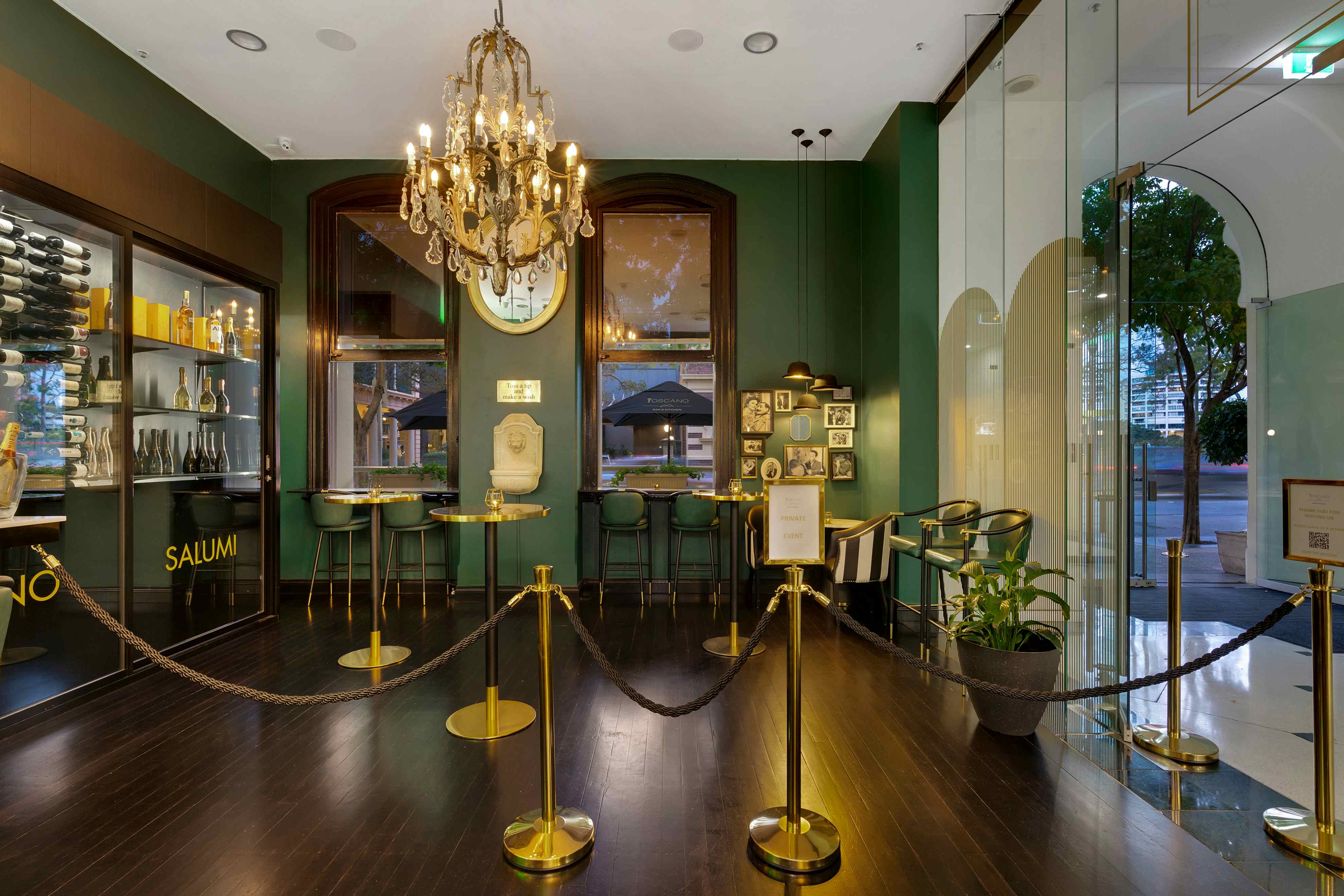 Book Bar Area at Toscano Bar & Kitchen. A Brisbane City Venue for Hire ...