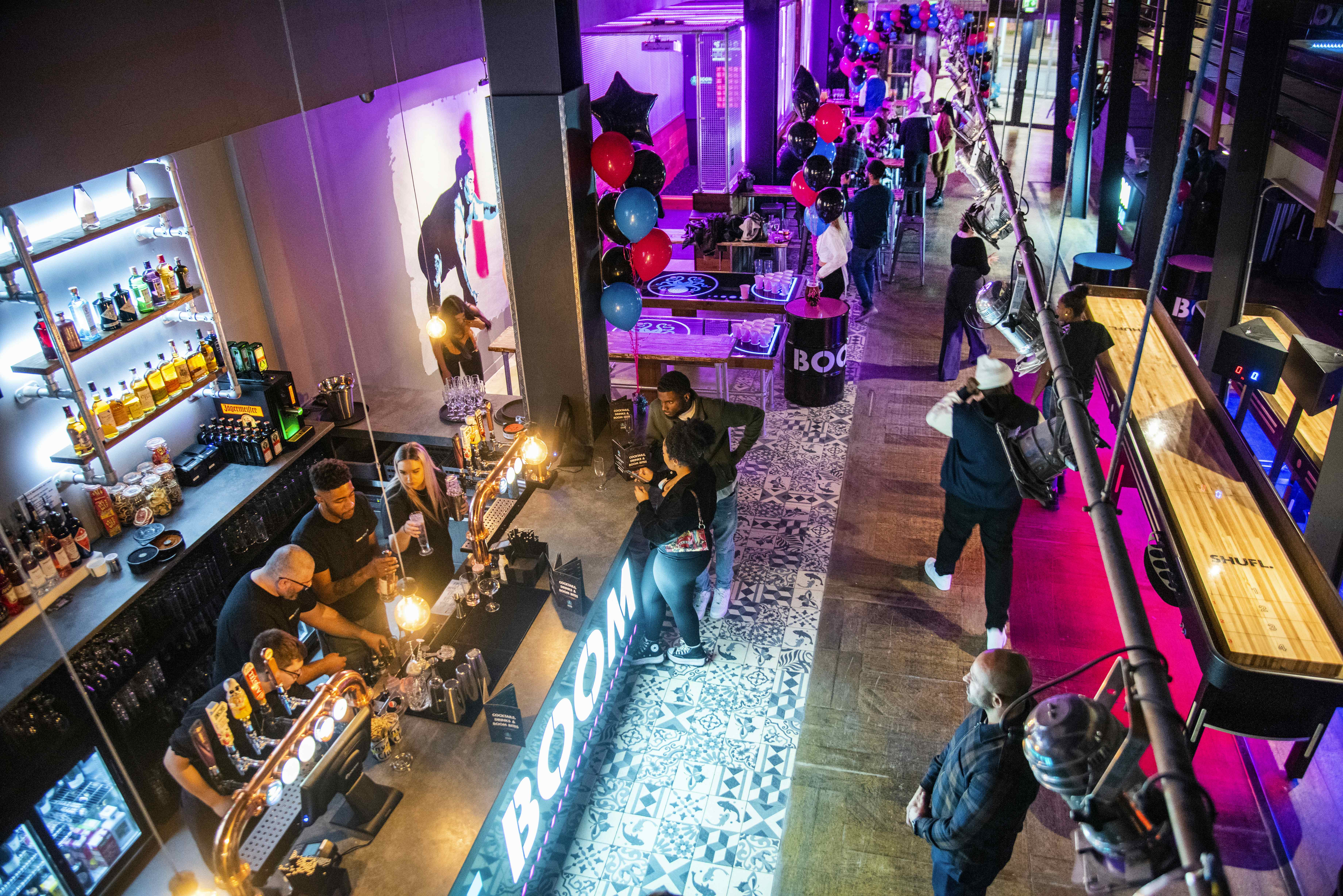 Hire BOOM BATTLE BAR BIRMINGHAM, Boom Battle Bar Birmingham • HeadBox