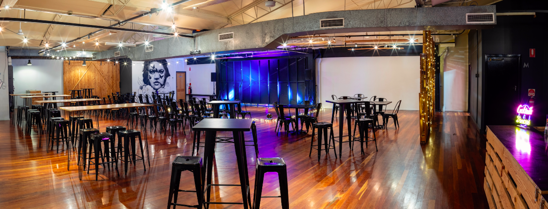 Hire The Warehouse, EC Venue , Fortitude Valley • HeadBox