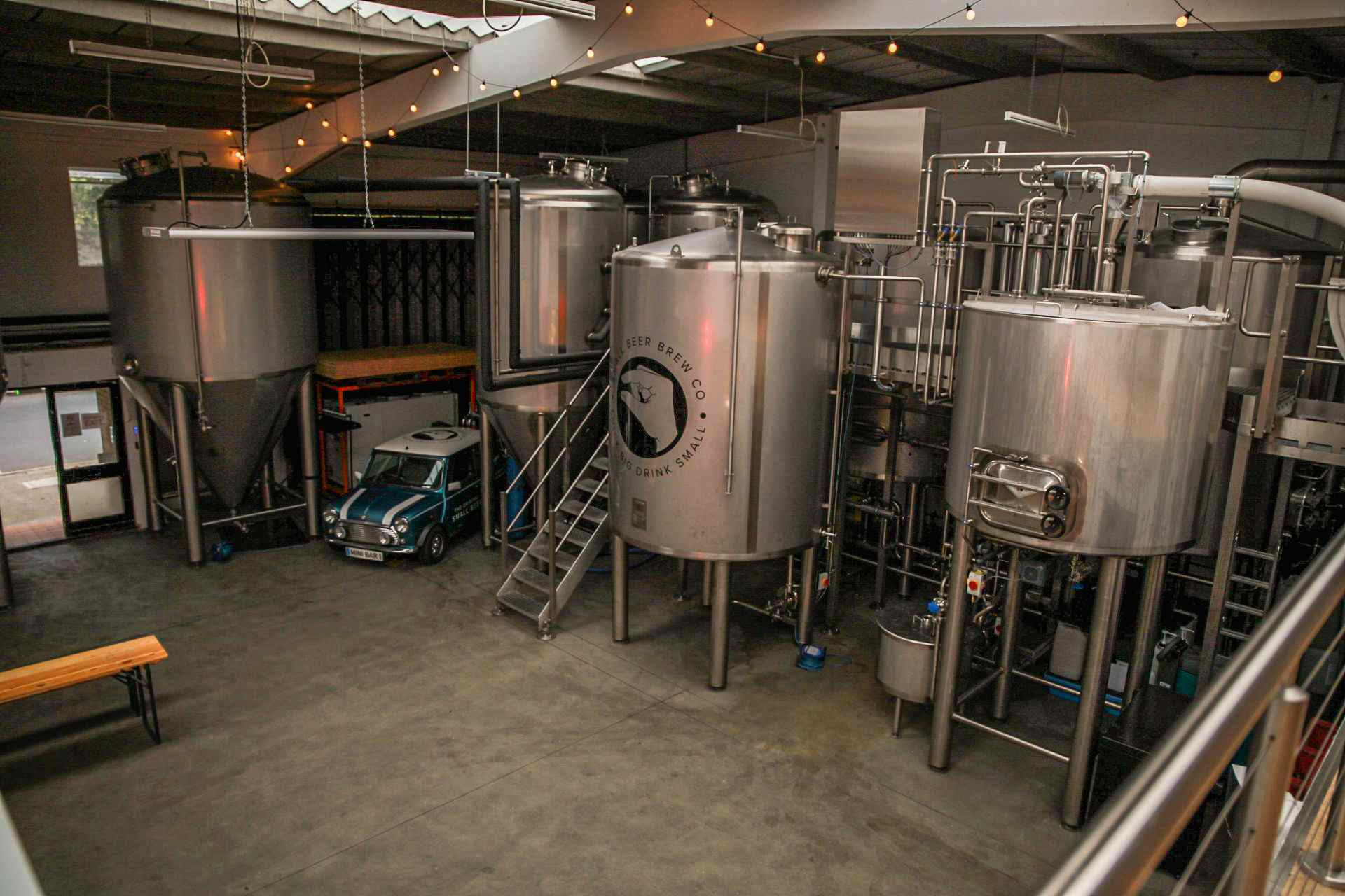 Book Main Brew Room at The Small Beer Brewery. A London Venue for Hire ...