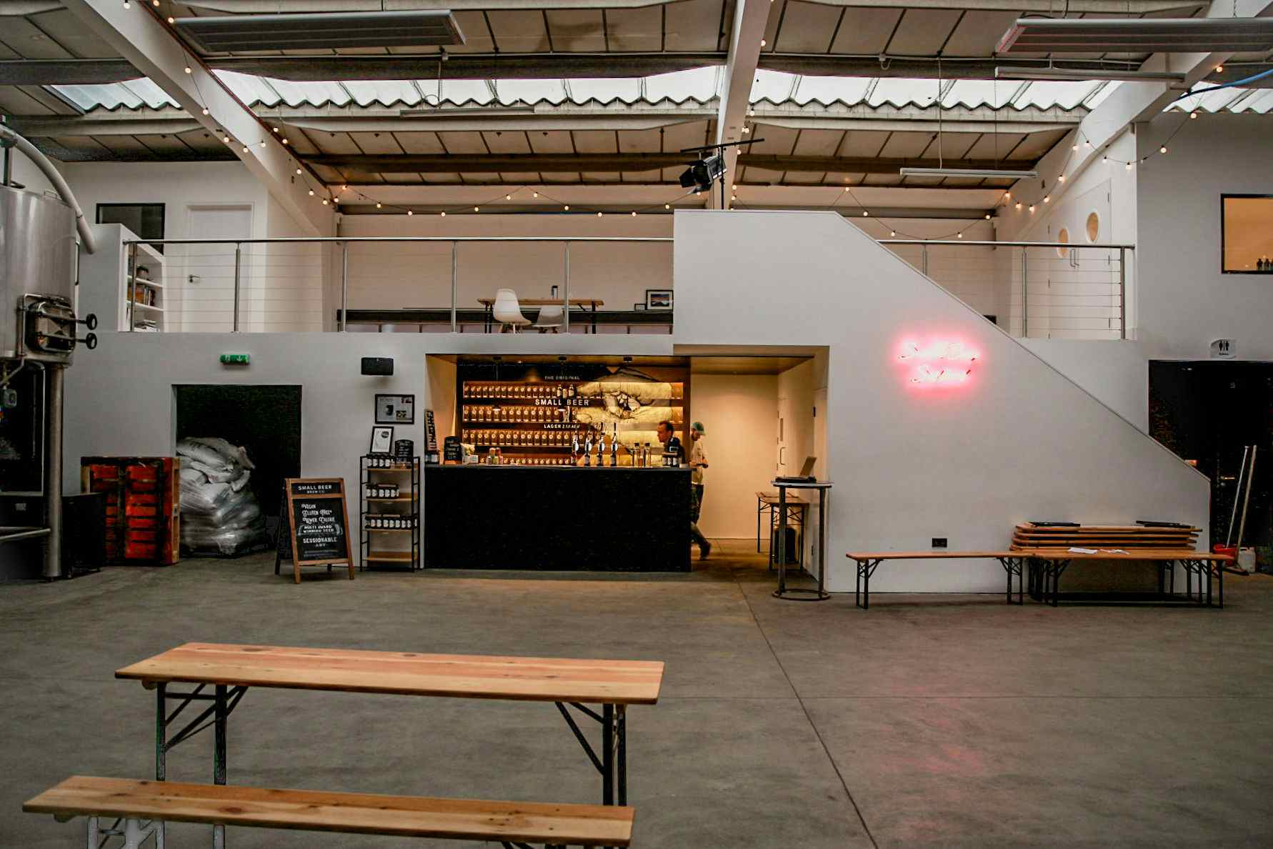 Book Main Brew Room at The Small Beer Brewery. A London Venue for Hire ...