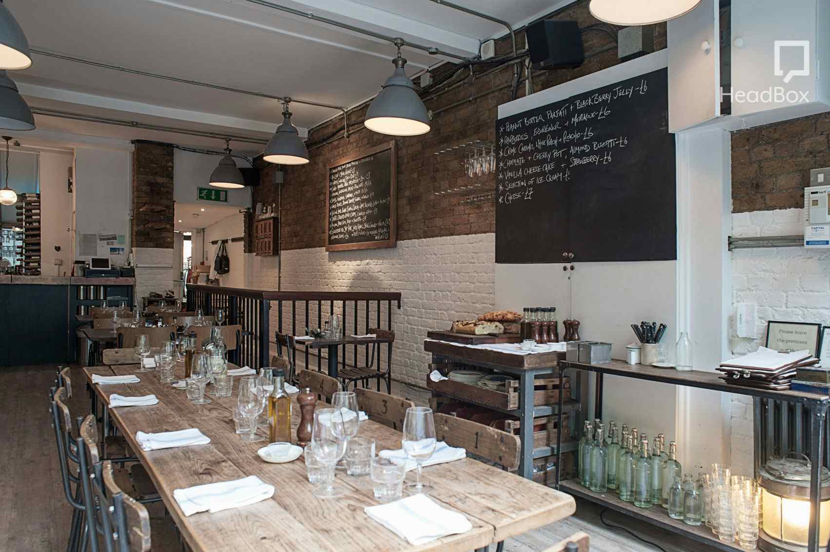 Book Exclusive Restaurant Hire at 8 Hoxton Square. A London Venue for Hire – HeadBox