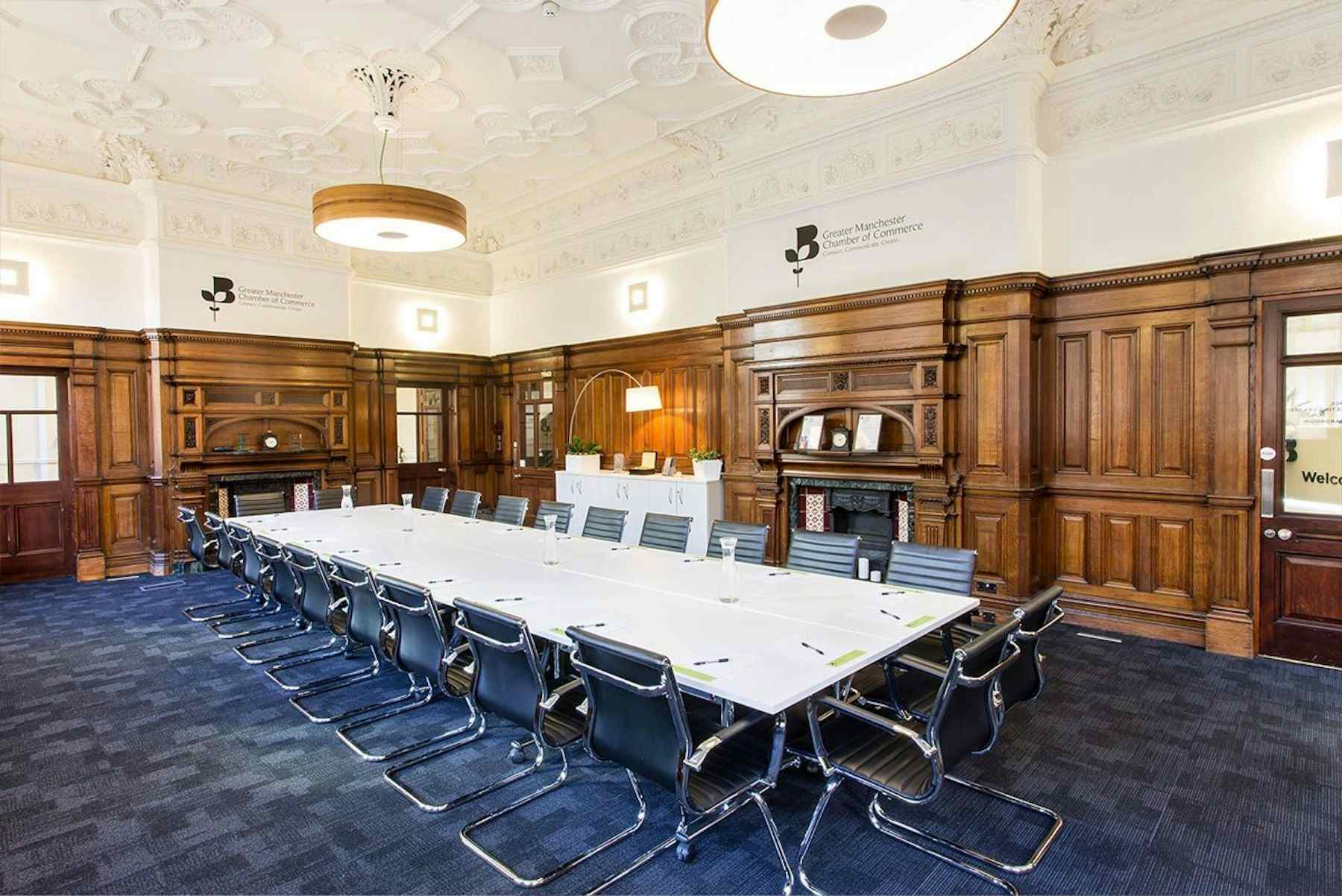 Chamber Space - A Manchester Boardroom for Hire – HeadBox