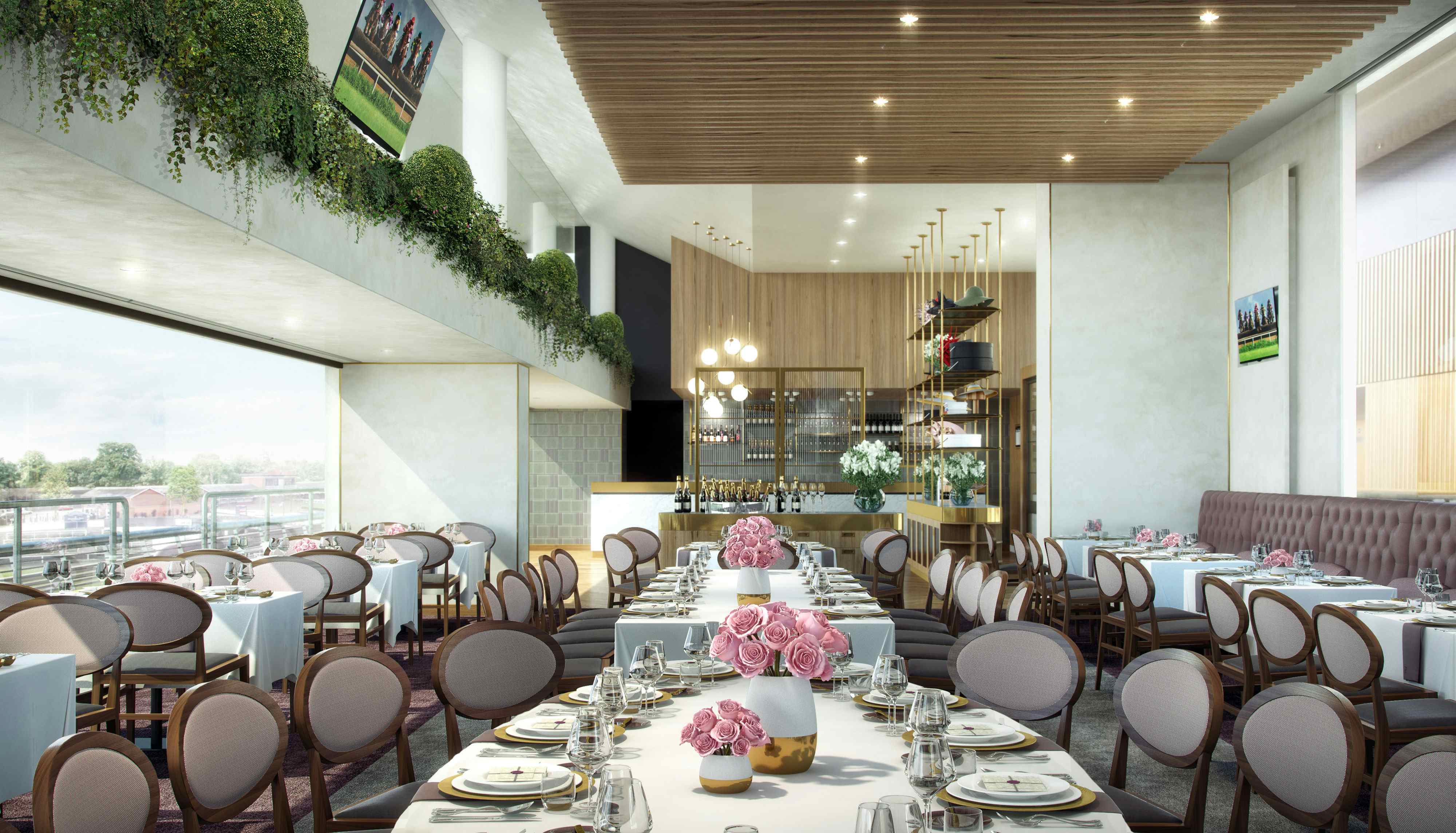 Book Parade Ring Suite at The Grandstand. A Ascot Venue for Hire – HeadBox