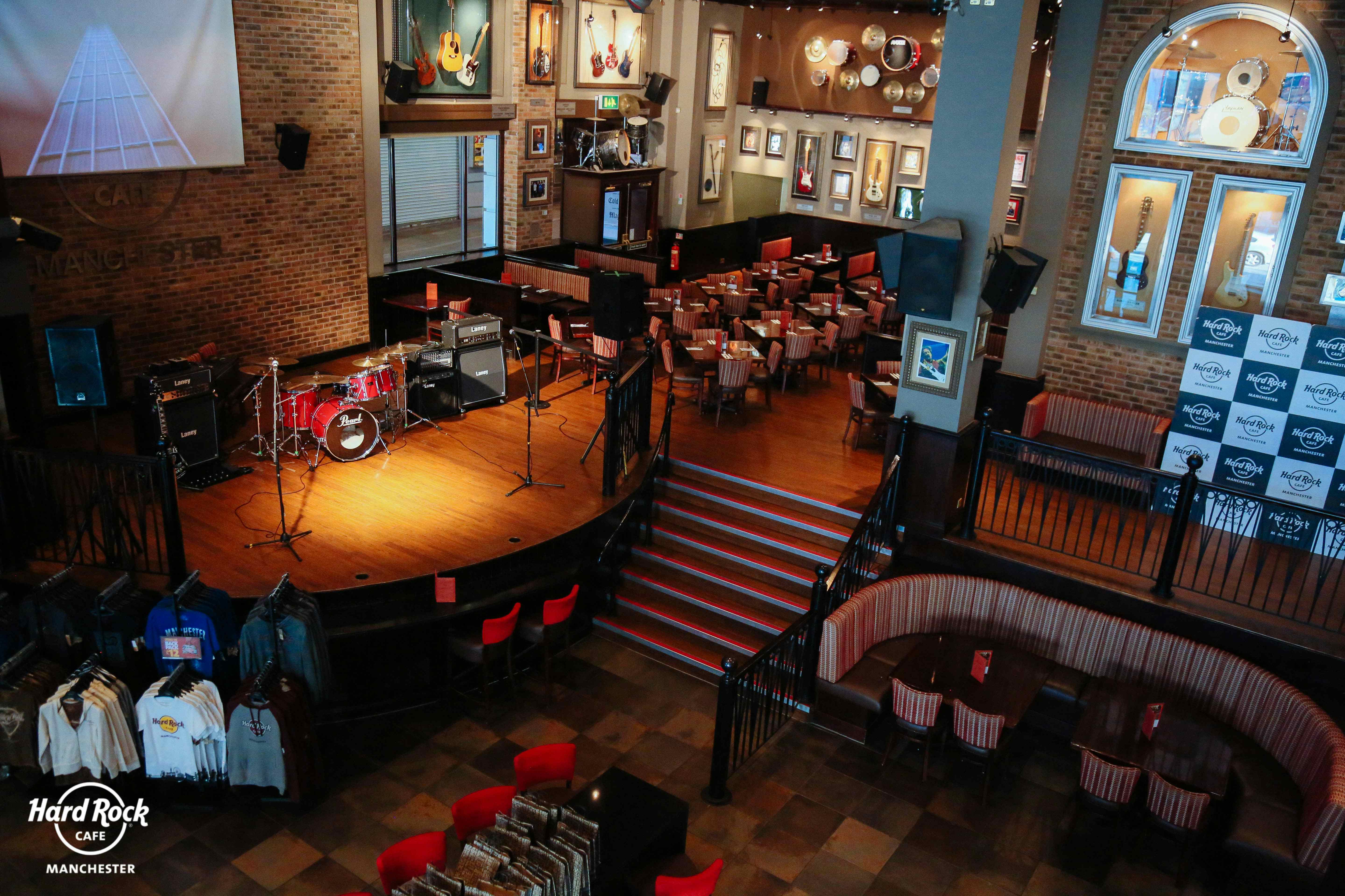 Book Full Restaurant Hire at Hard Rock Cafe Manchester . A Manchester ...