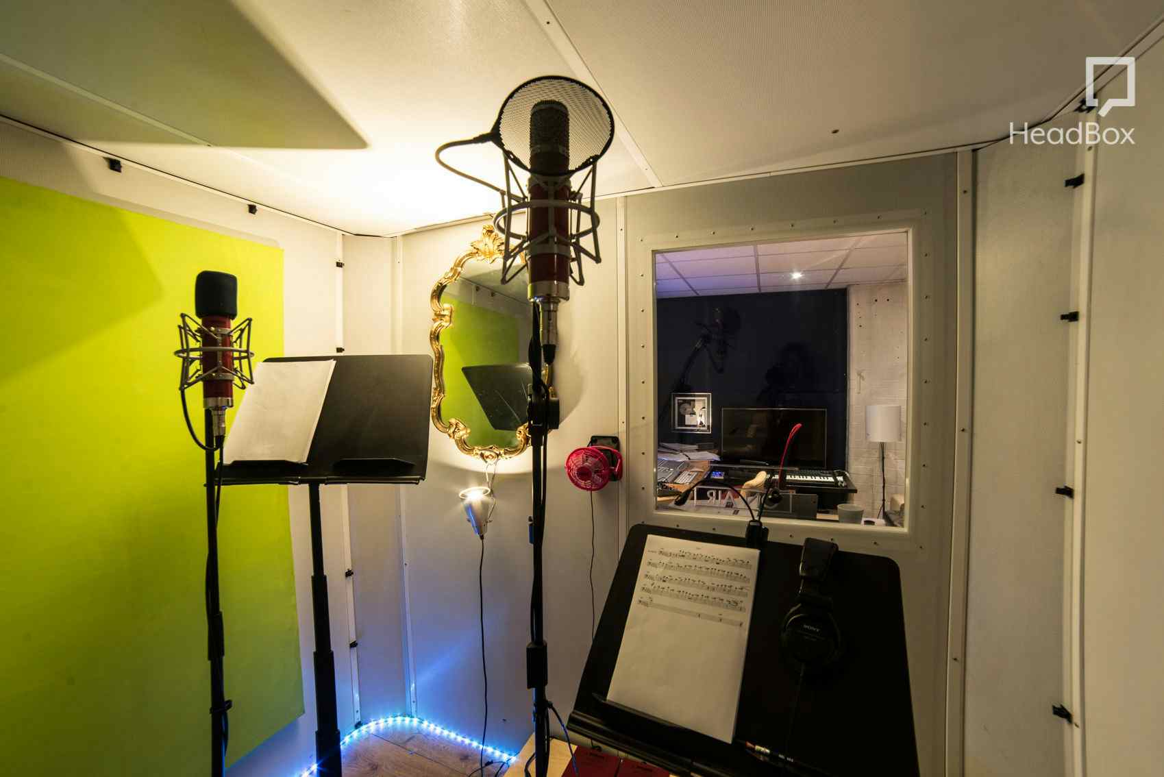 Vocal Booth - A Soho Recording Studio for Hire – HeadBox